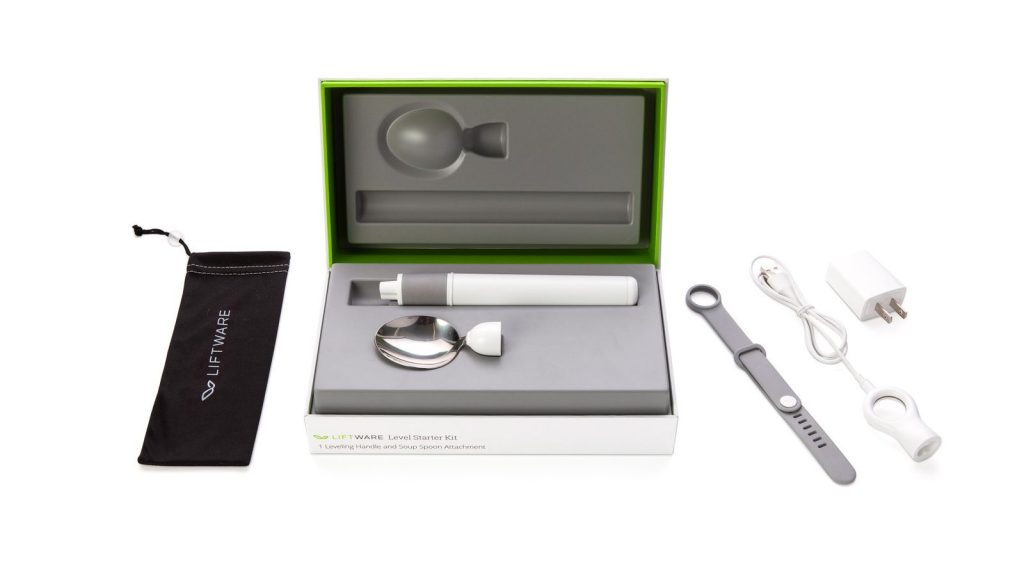 Liftware's Level electronic utensil helps people with Huntington's feed ...