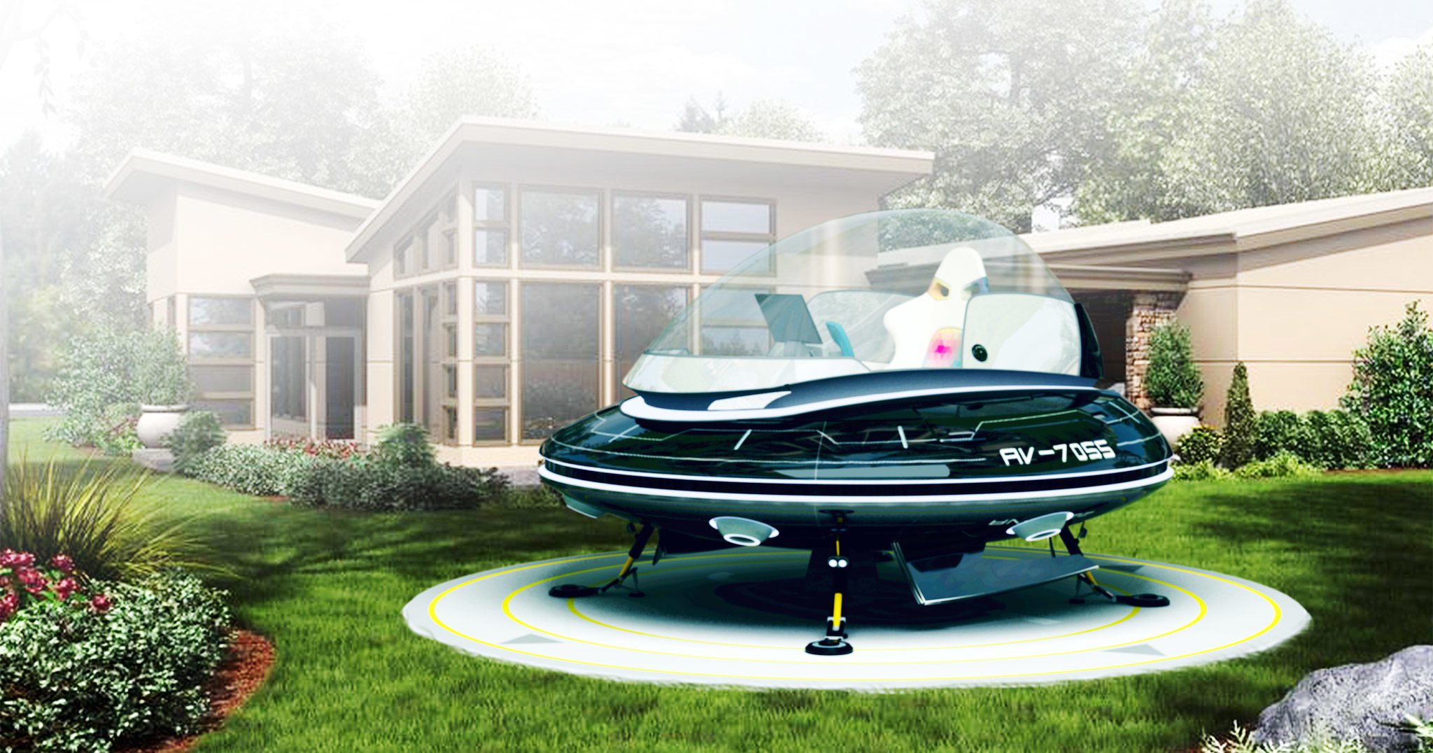 Flying Saucer Concept - Ochen